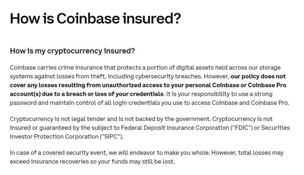Is Coinbase FDIC Insured? | More Than Finances